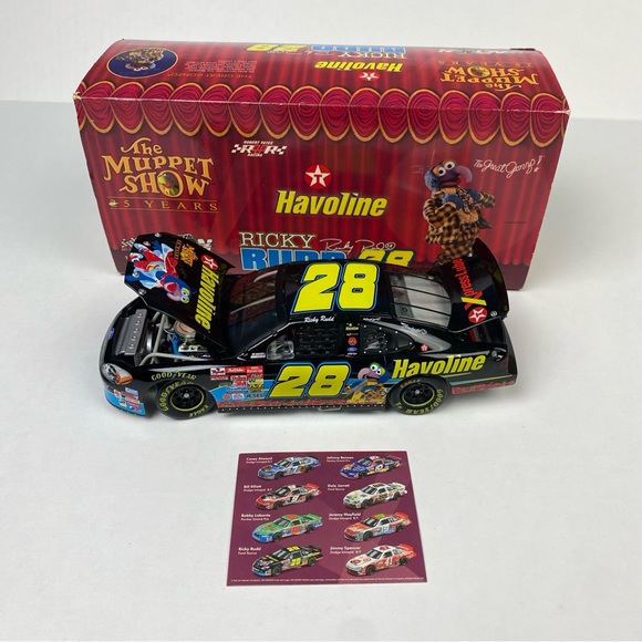 Action | Toys | Ricky Rudd 28 Stock Car 24 The Muppet Show Collectible ...